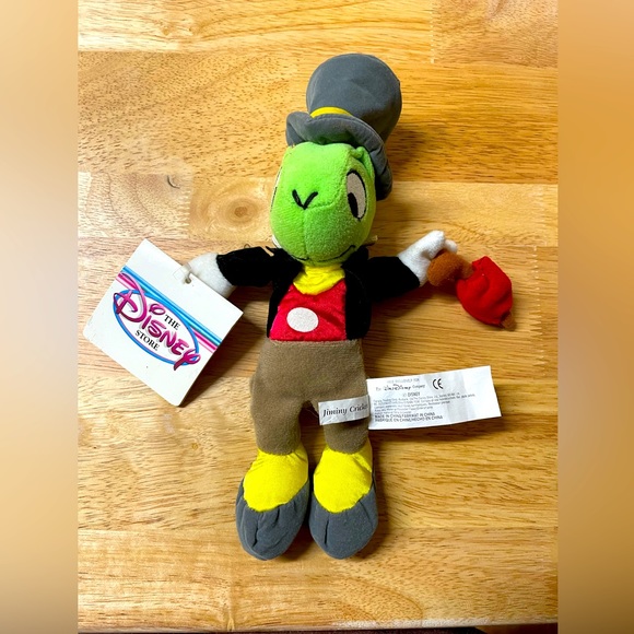 Disney | Toys | Disney Store Jiminy Cricket 8 Mini Bean Bag Plush From ...